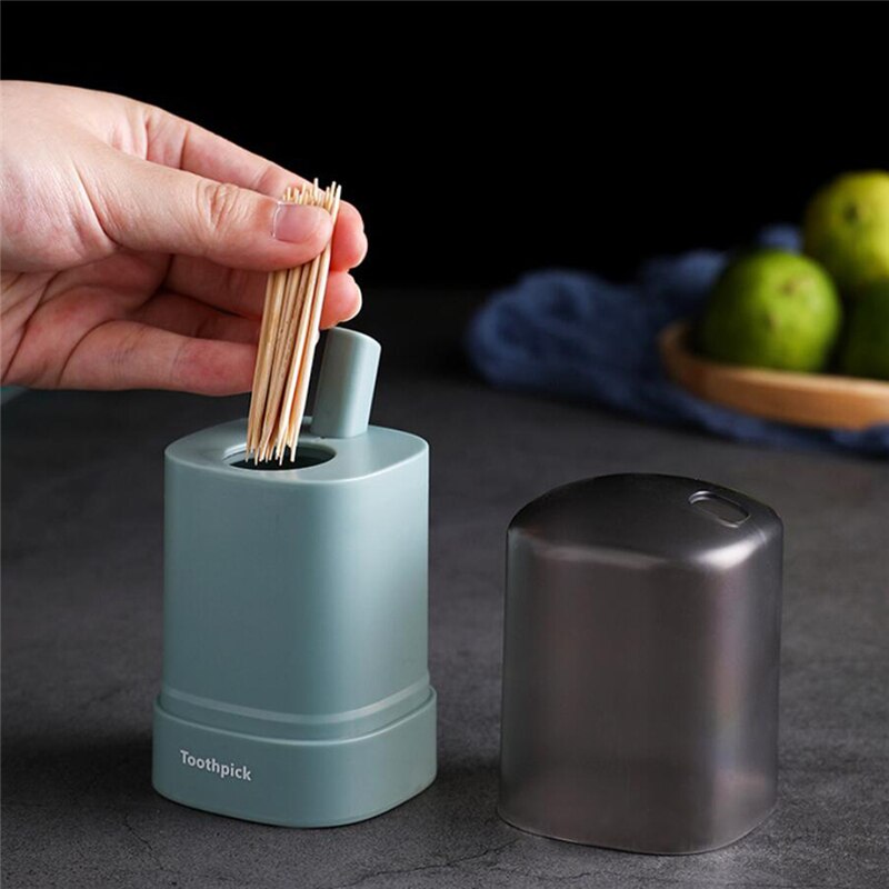 Automatic Toothpick Box Portable Transparent Windo... – Grandado