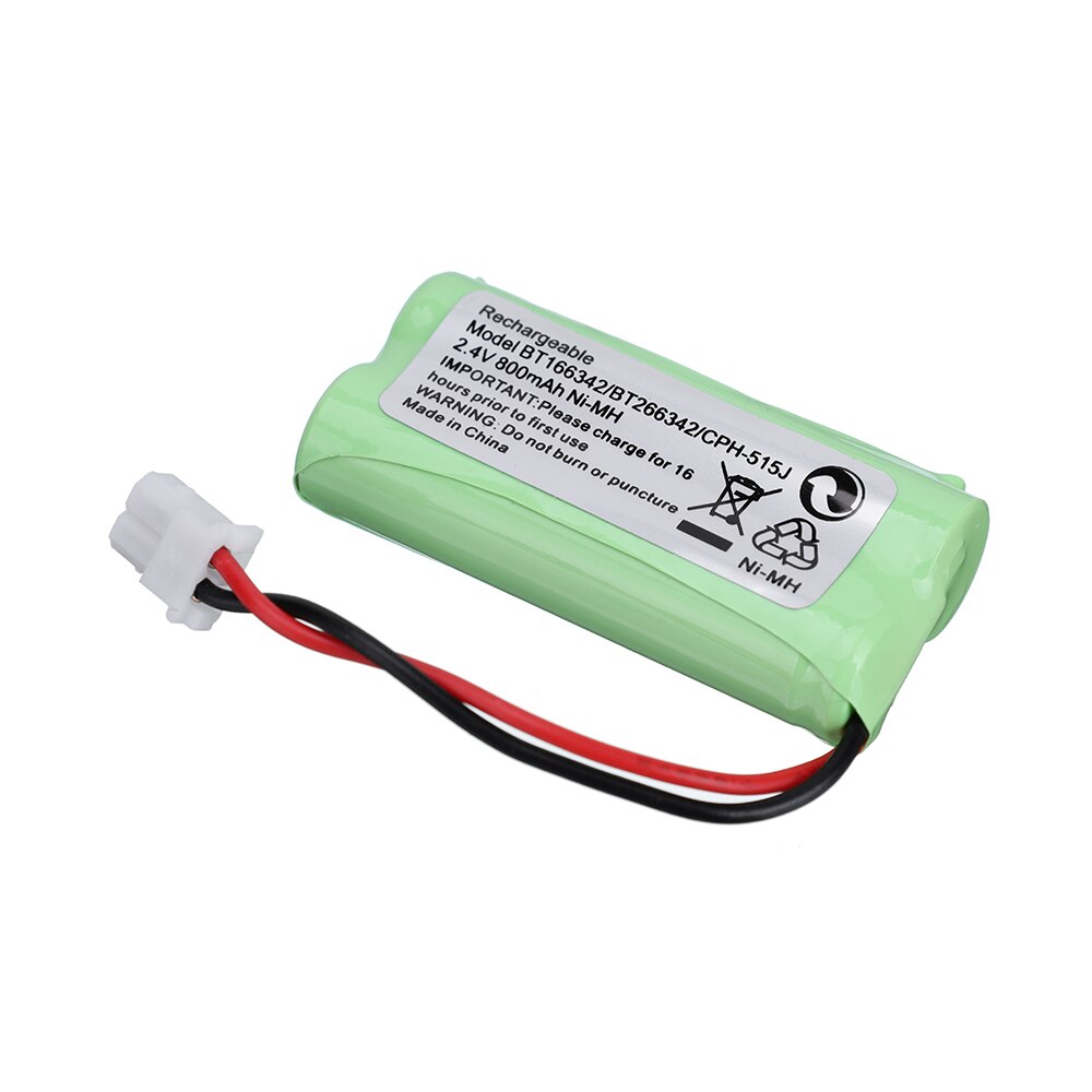 BT-166342 2.4V 800mAh Ni-MH Rechargeable Battery p... – Vicedeal