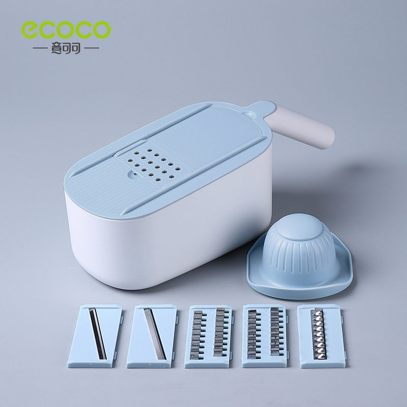 ecoco Multifunctional Vegetable Cutter with Six Bl... – Grandado