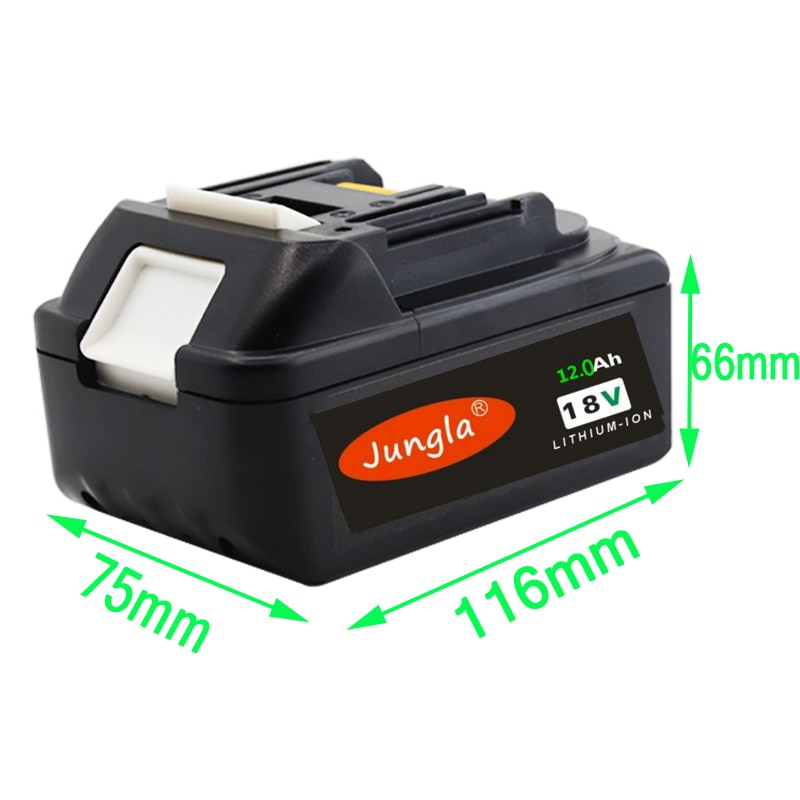 18V 12Ah Rechargeable Battery 12000mah Li-Ion Batt... – Grandado