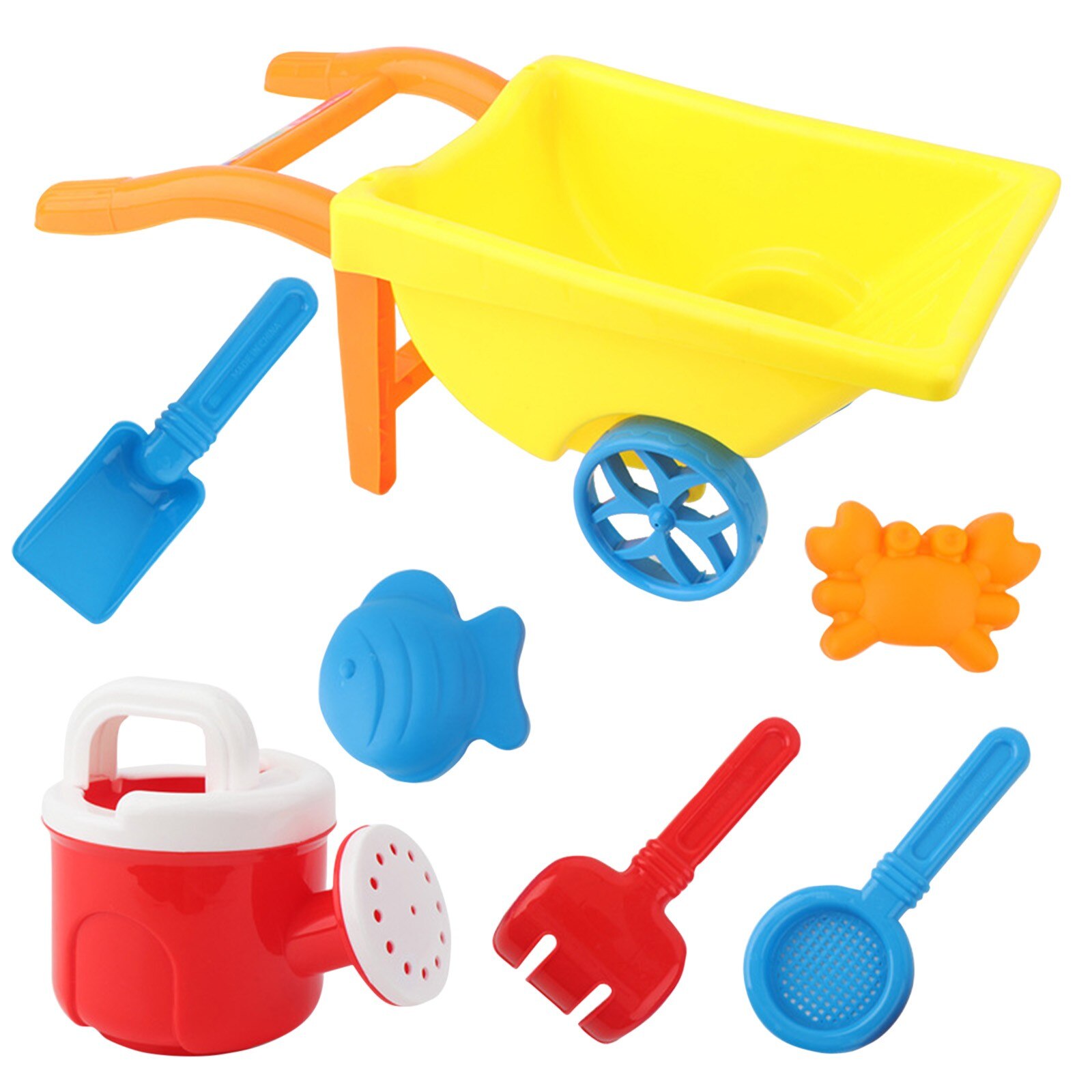 6Piece Beach Toy Sand Set Sand Play Sandpit Toy Su... – Grandado