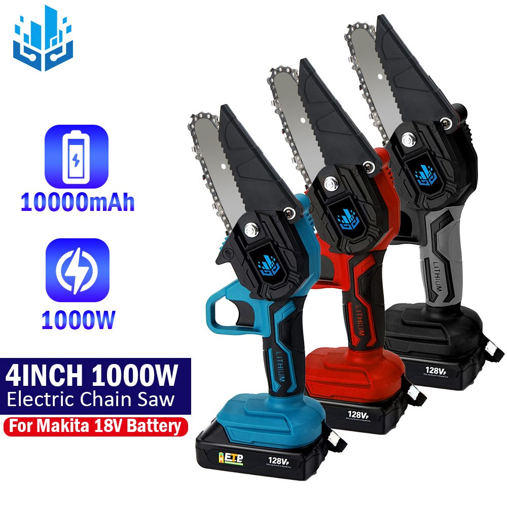 4 Inch 1000W Mini Elektrische Zaag 128Vf Lithium K... – Grandado
