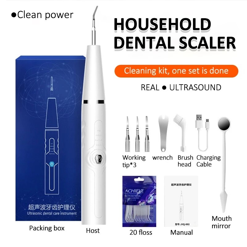 Household Electric Dental Scaler Ultrasonic Calcul... – Vicedeal