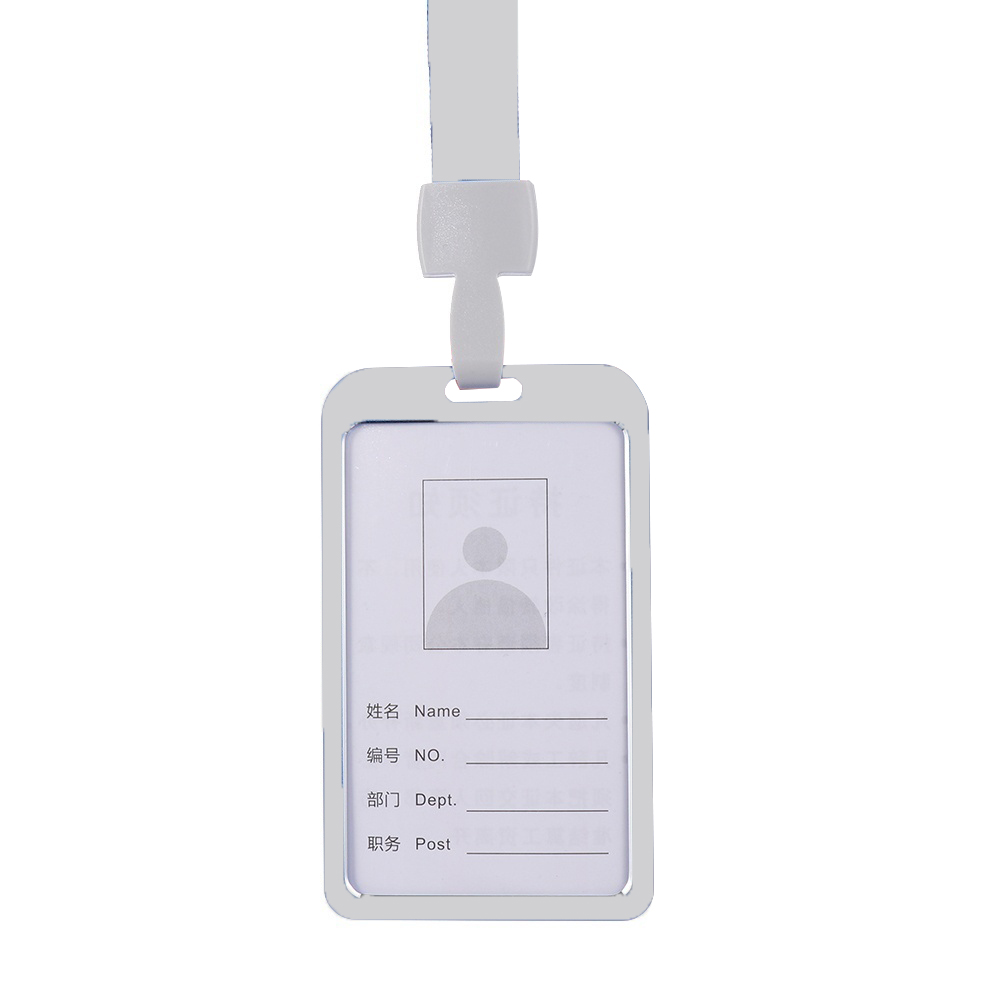 Aluminum Alloy Office School Business Student Iden... – Vicedeal