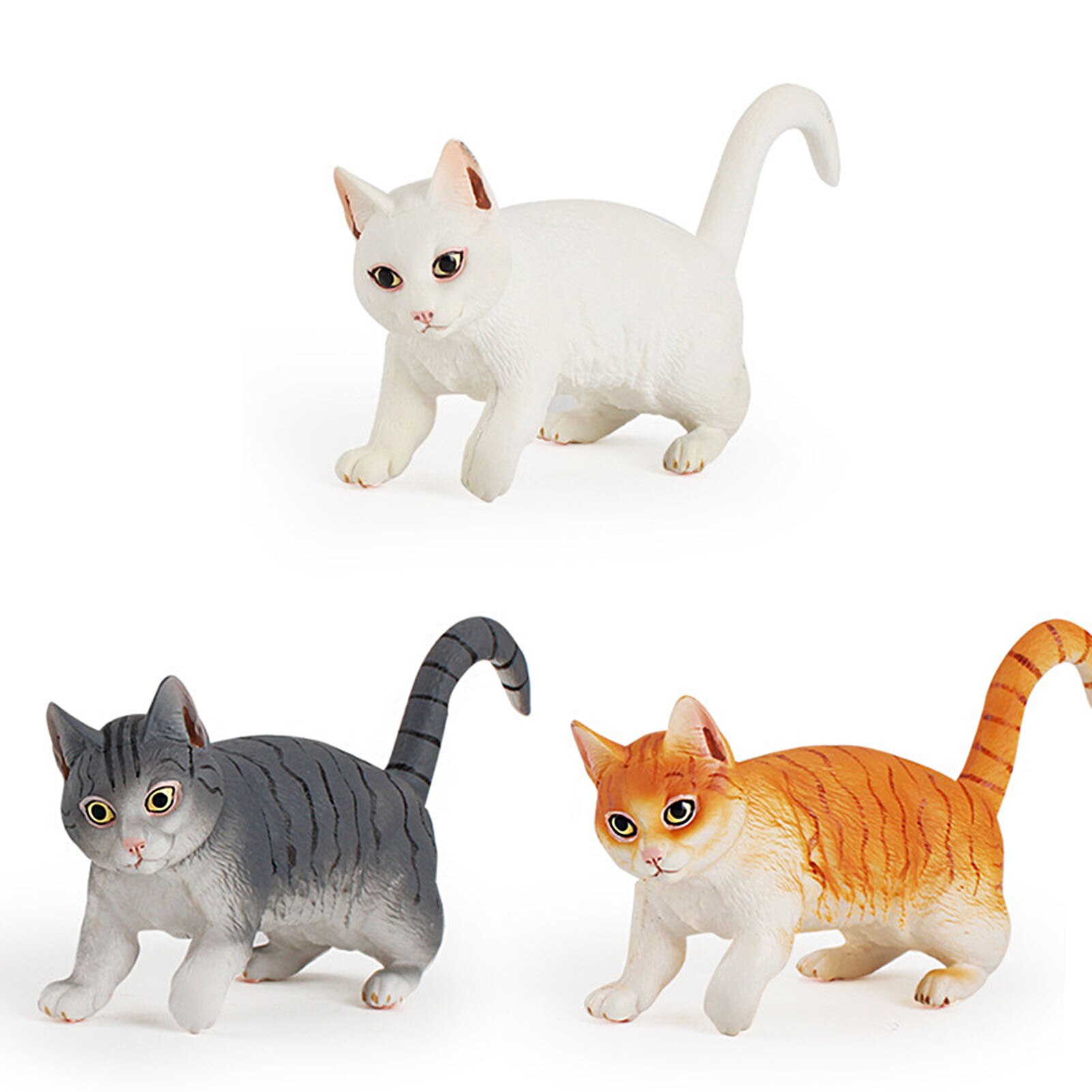Simulation Mini Cat Animal Model Home Decoration A... – Grandado