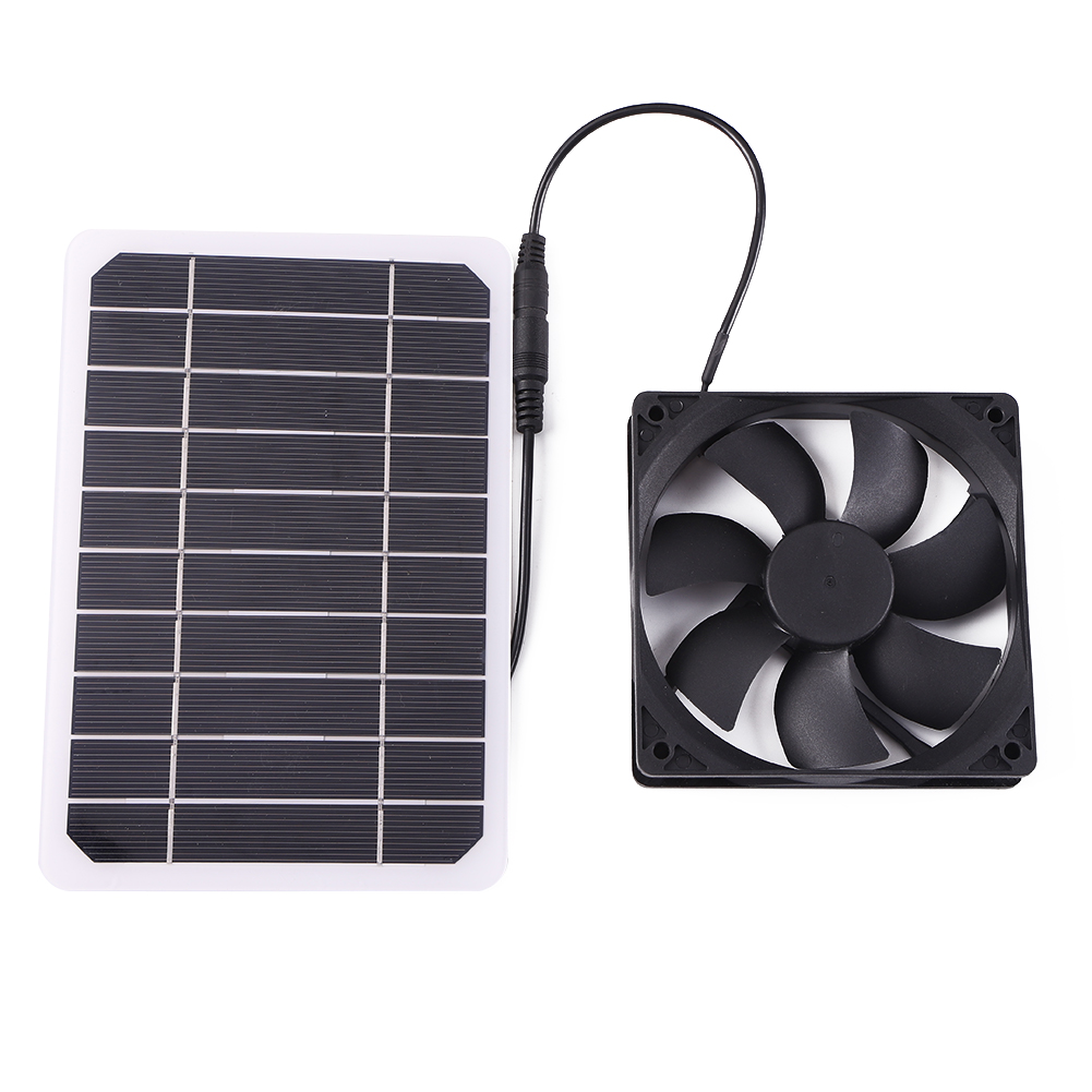 6W 5V Solar Exhaust Fan Air Extractor Portable Sol... – Vicedeal