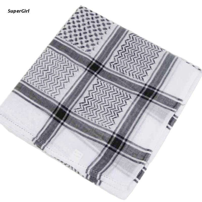 J78E Muslim Men Plaid Headscarf Arab Shemagh Dubai... – Grandado