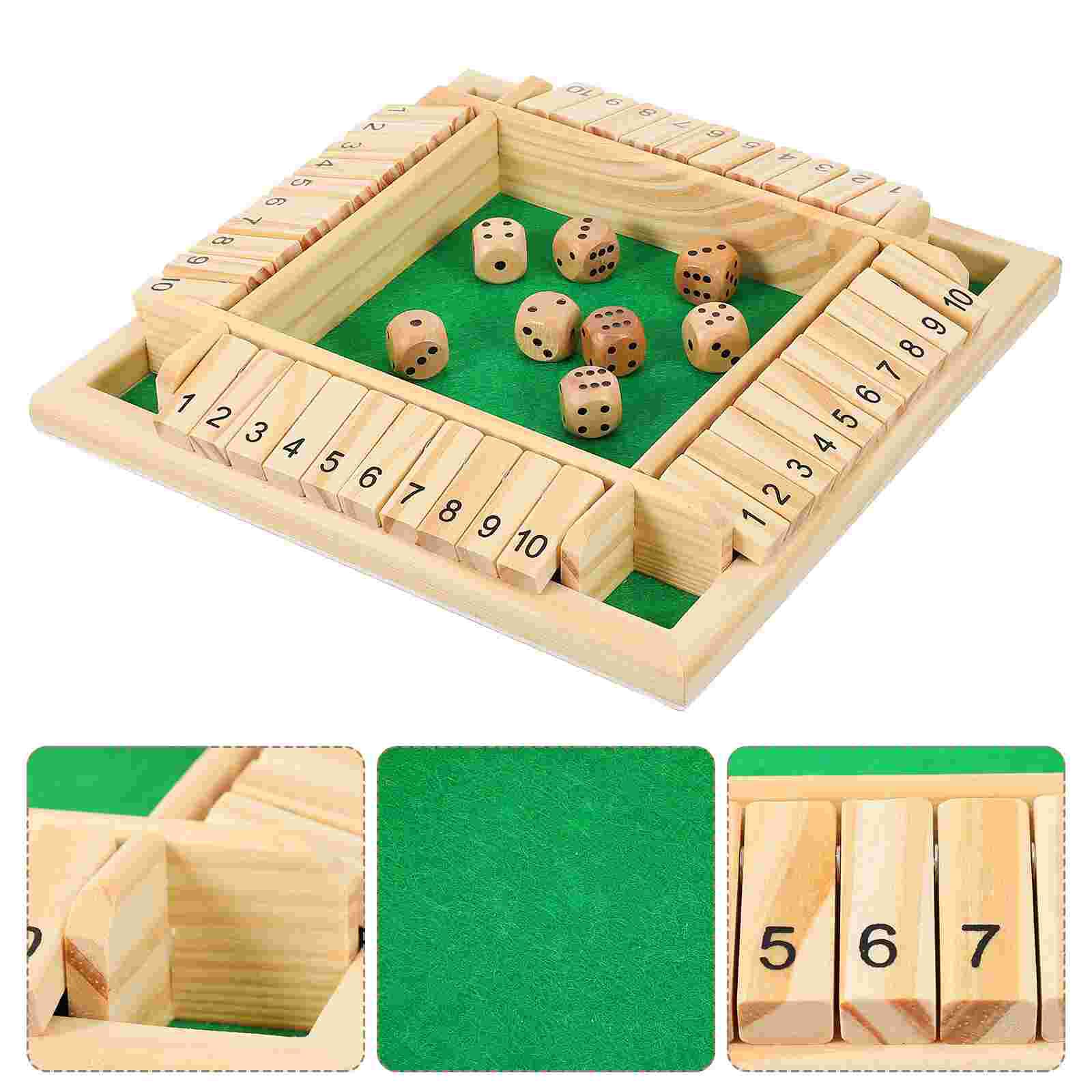 1 Set Shut The Box Game Novel Safe Fine Party Prop... – Vicedeal