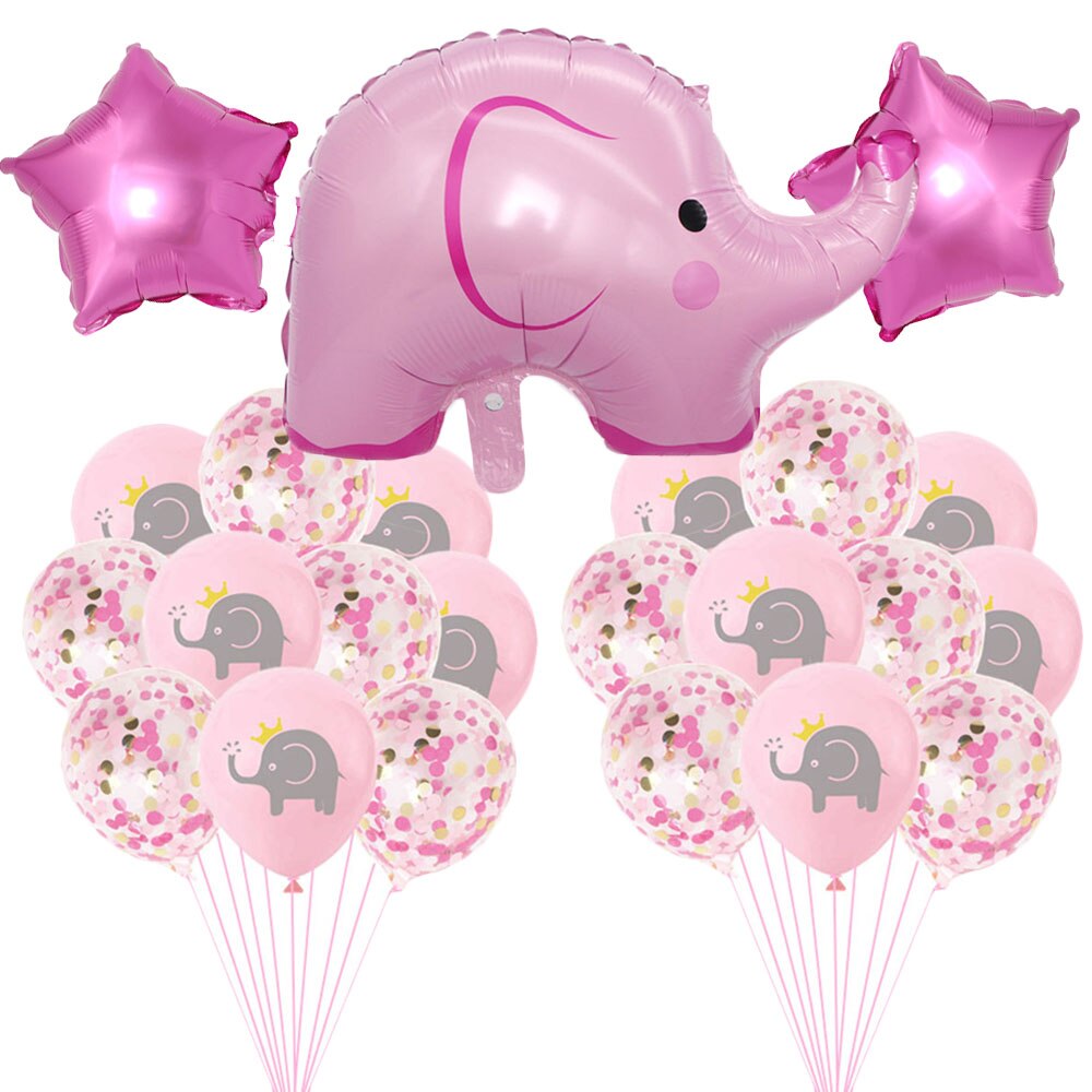 Cartoon Pink Elephant Latex Balloons Children Birt... – Vicedeal