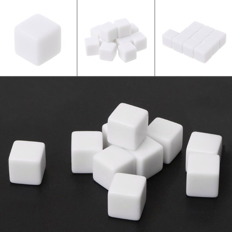 10Pcs D6 Dice 12mm Die Six Sided Table Gaming Dice... – Grandado