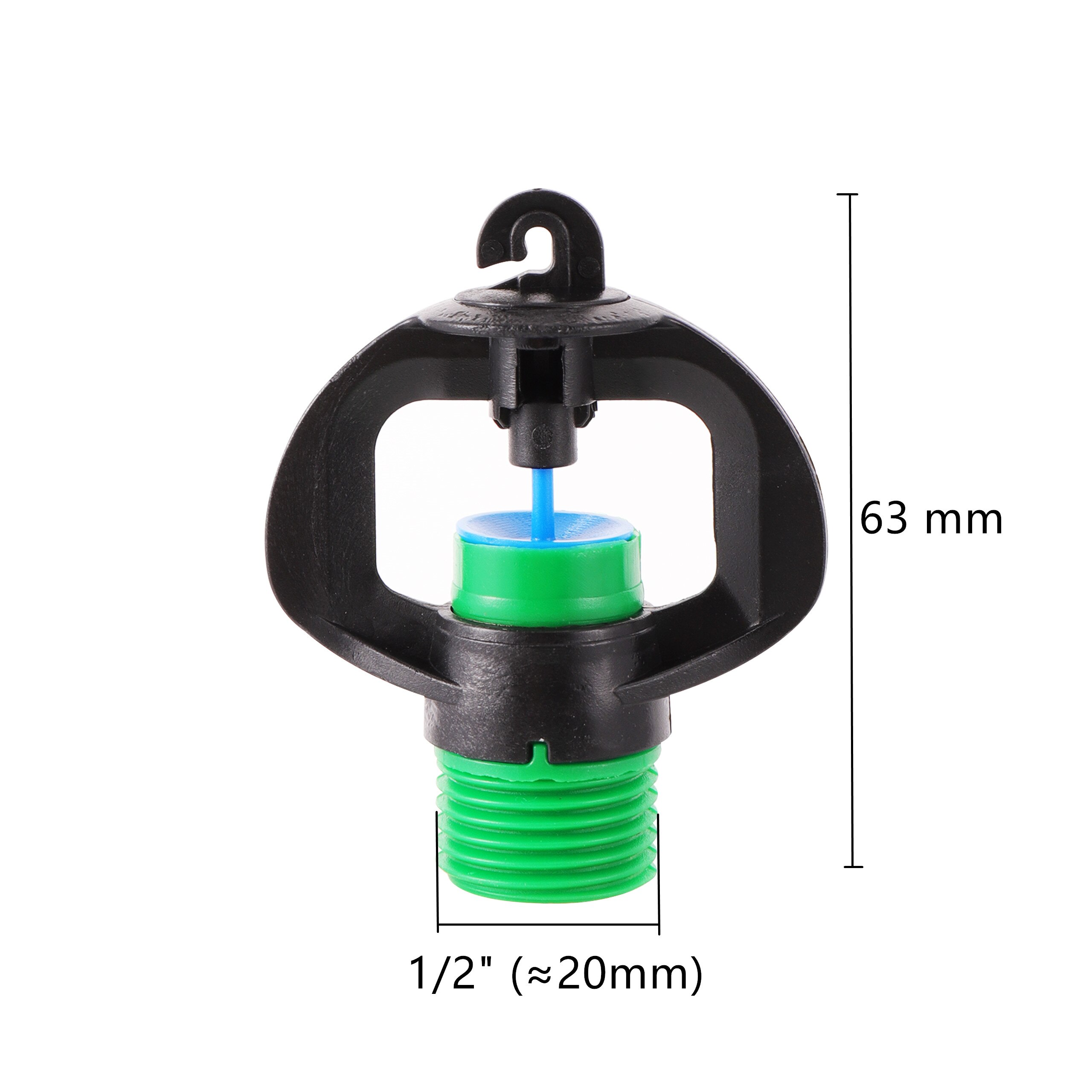 5 Pcs Garden Micro Watering Sprinklers 1/2" Male T... – Grandado