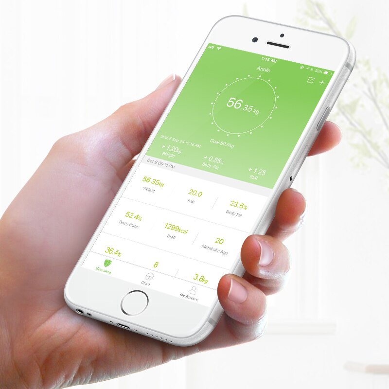 Body Fat Monitor weigh Balance Smart Body Fat Scal... – Grandado