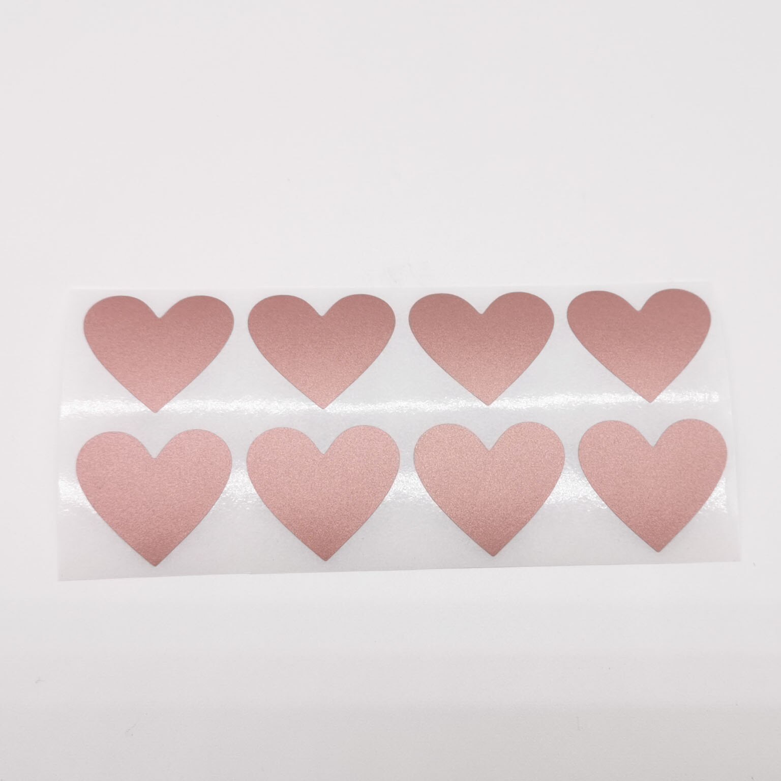 100pcs Heart shaped rose gold Scratch Off Stickers... – Grandado