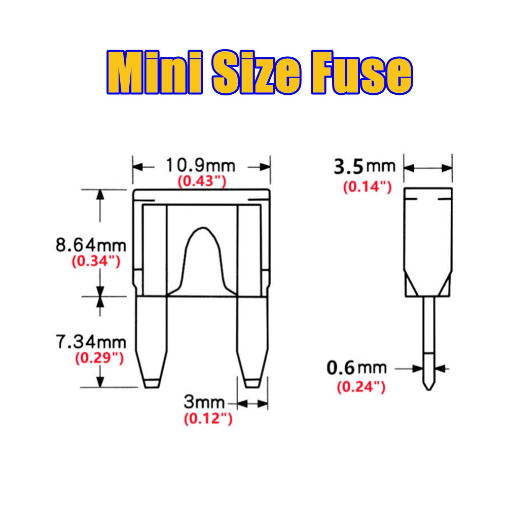 200 Pcs Car Fuses Assortment Set Blade Type Fuse 2... – Grandado
