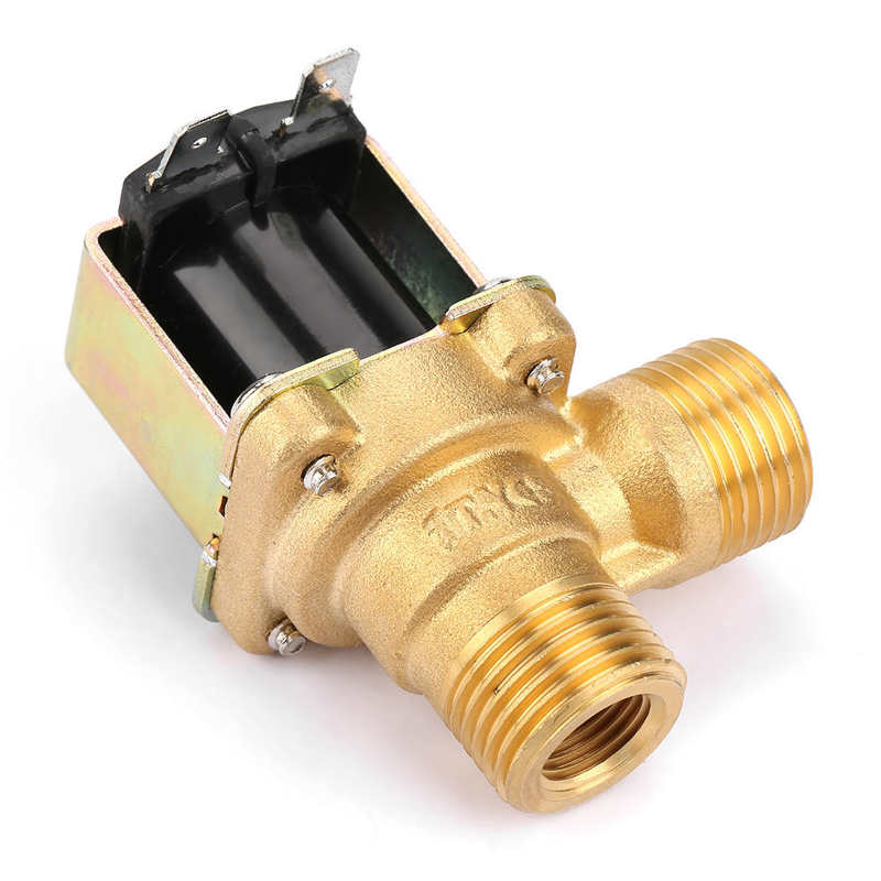 NC Solenoid Valve Brass AC220V G1/2 Normal Closed ... – Grandado