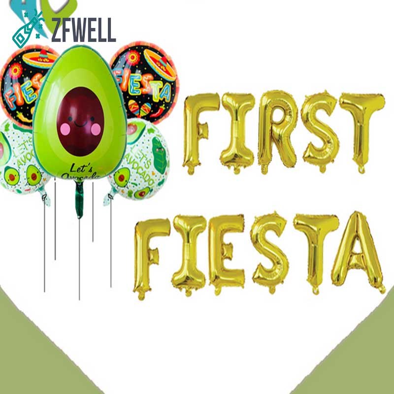 ZFWELL1pz/lot16inch carnival LETS FIESTA letter go... – Vicedeal