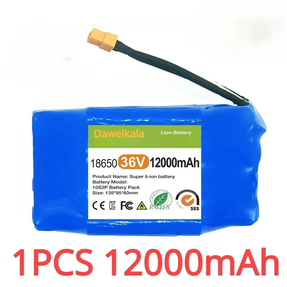 Genuine 36V Battery Packs 12Ah Rechargeable Lithiu... – Grandado