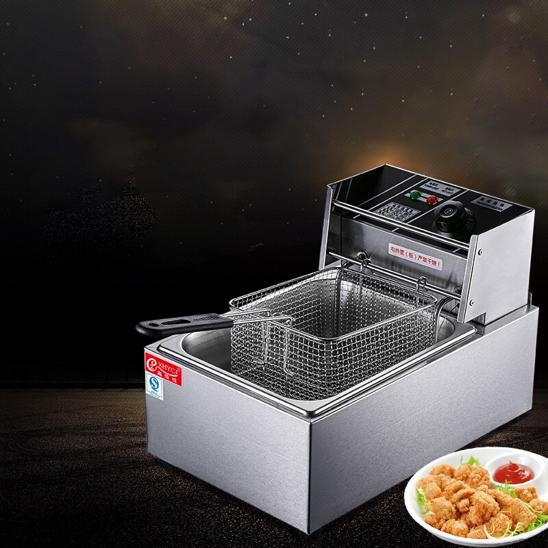 commercial Stainless steel fryer automatic electri... – Vicedeal
