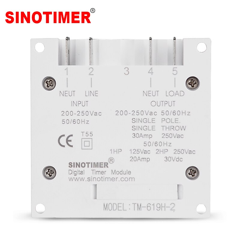 TM619H-2 Heavy Load 30A Weekly Programmable Daily ... – Grandado