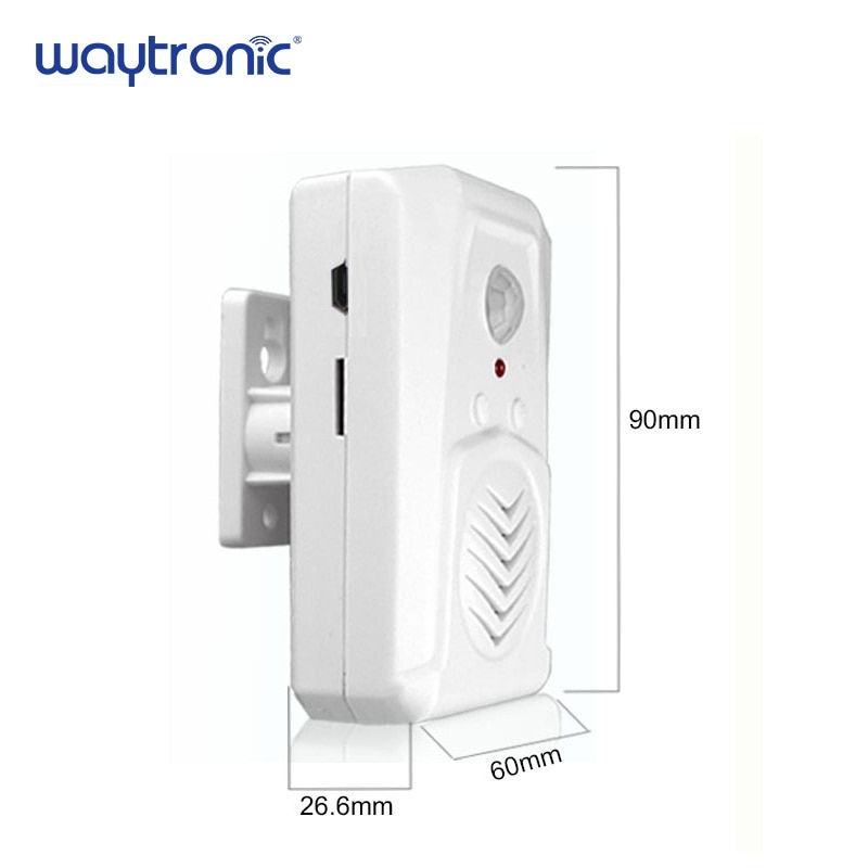 Talking PIR Motion Sensor Activated Voice Recordab... – Grandado