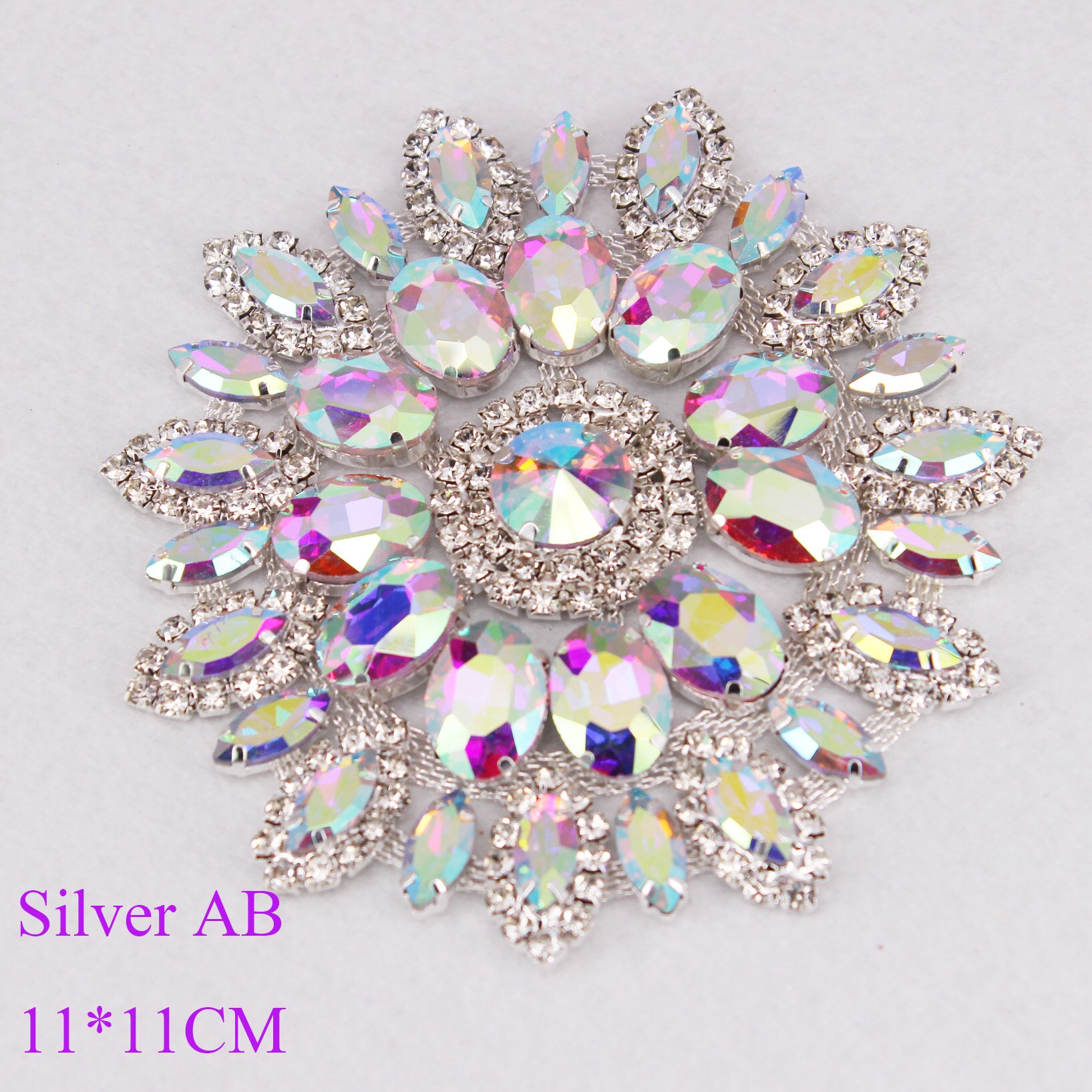 AB Shoulder Patch Epaulettes Rhinestone Beaded Epa... – Grandado