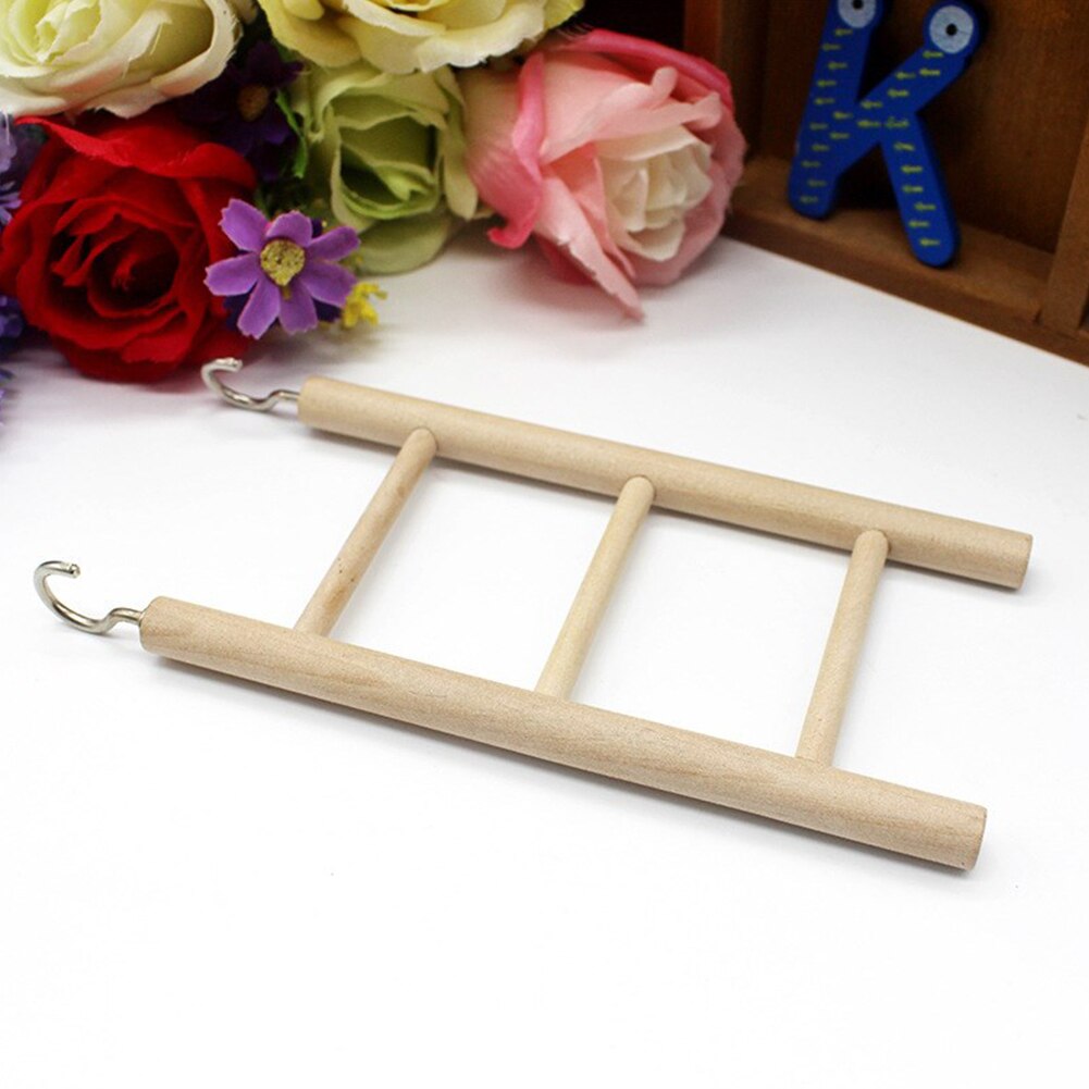 Bird Toys Wooden Ladders Rocking Scratcher Perch C... – Grandado