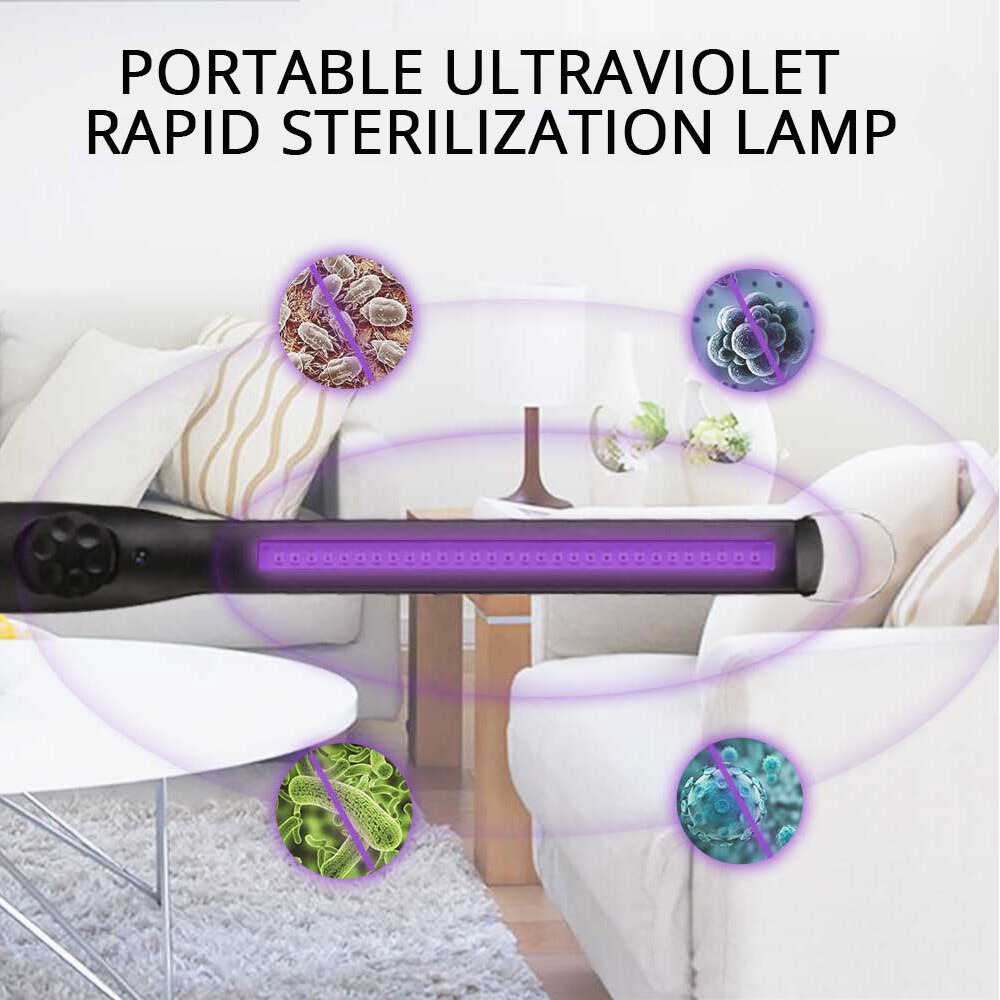 Handheld UVC Disinfection Lamp Built In Rechargeab... – Grandado