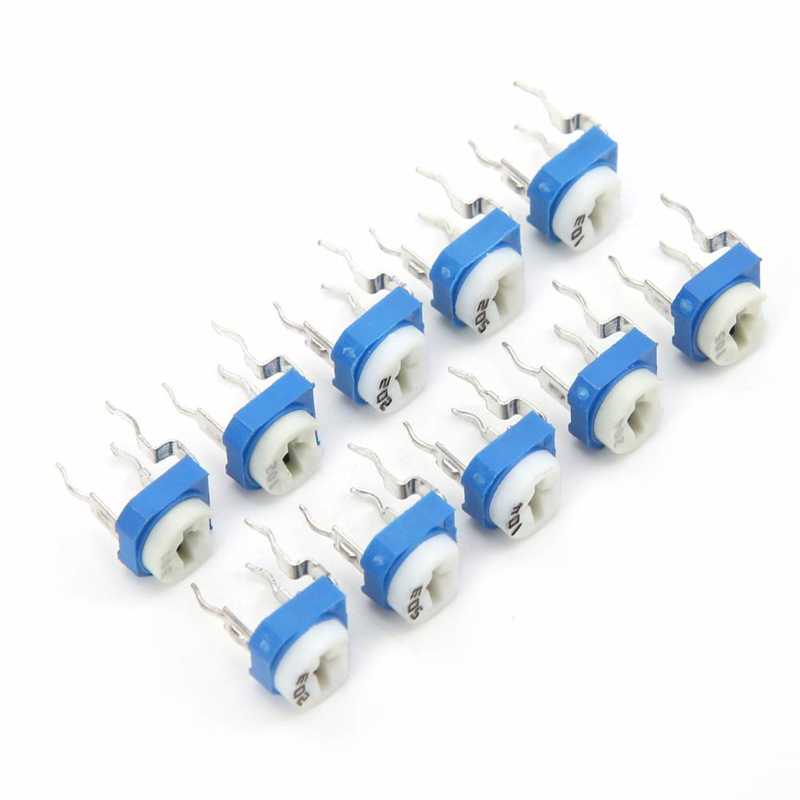 Variable Resistor 10 Values Trimmer Potentiometer ... – Grandado