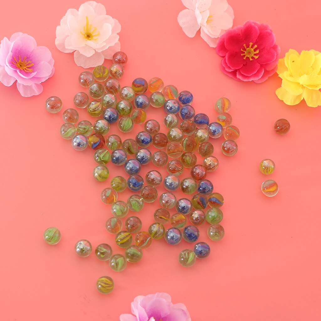 12mm Glass Marbles, Pack of 100, Kids Marble Ball ... – Grandado