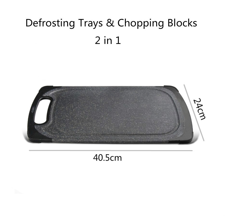 Fast Defrosting Tray Chopping Blocks 2 in1 Thaw Fr... – Grandado