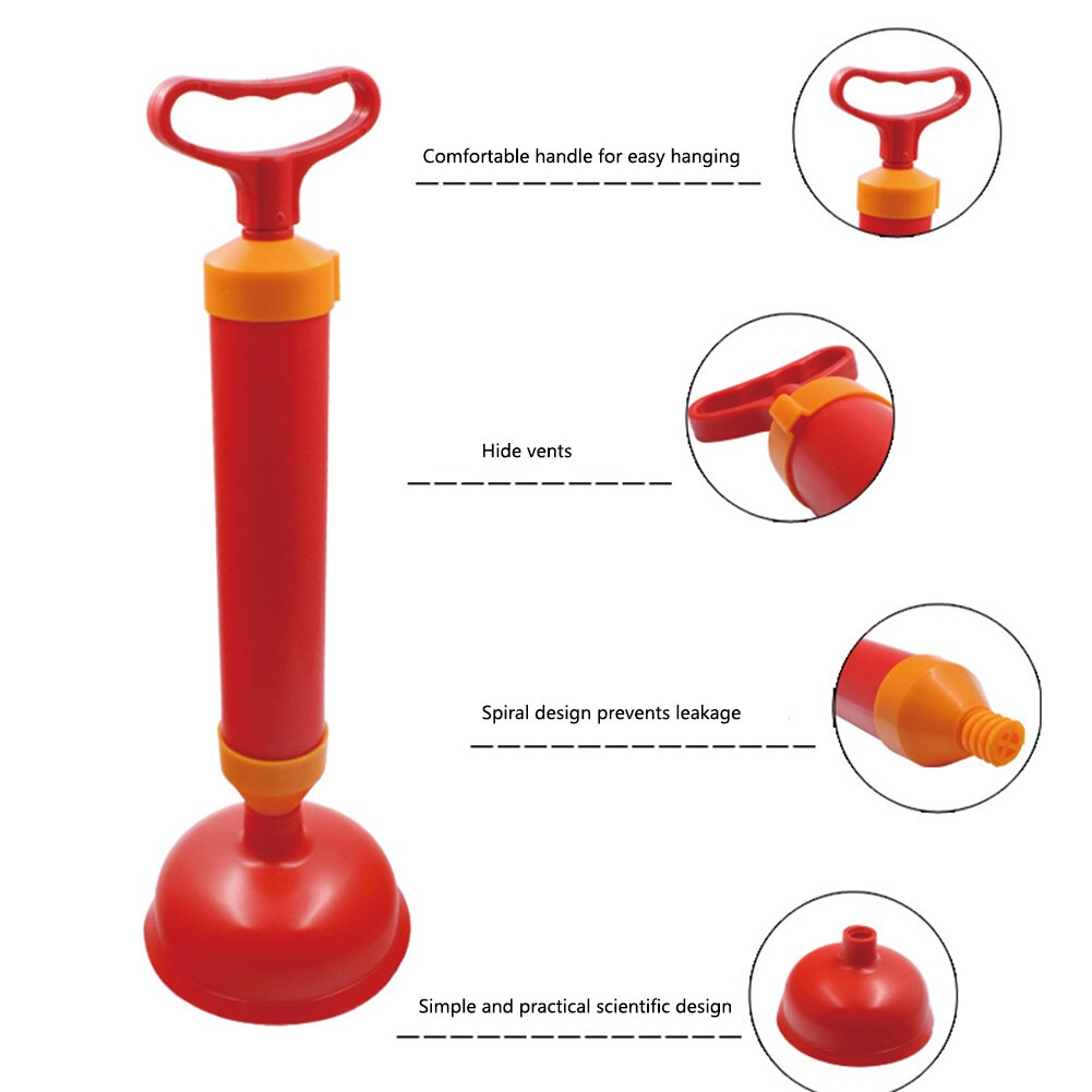 Bathroom Drain Buster Powerful Suction Pump Toilet... – Grandado