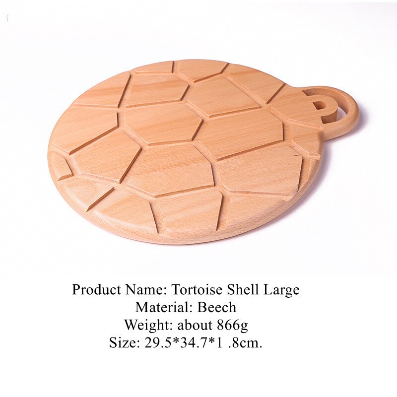 Japanese Beech Wood Tortoise Shell Cutting Board S... – Vicedeal
