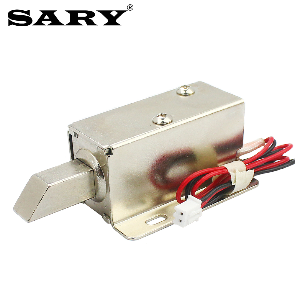 12V DC bolt lock electronic lock small door lock e... – Vicedeal