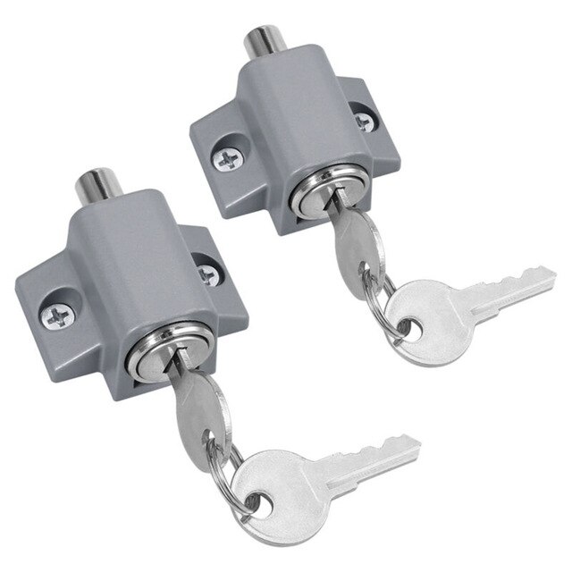 2Pcs Sliding Patio Door Catches Set Window Bolt Se... – Grandado