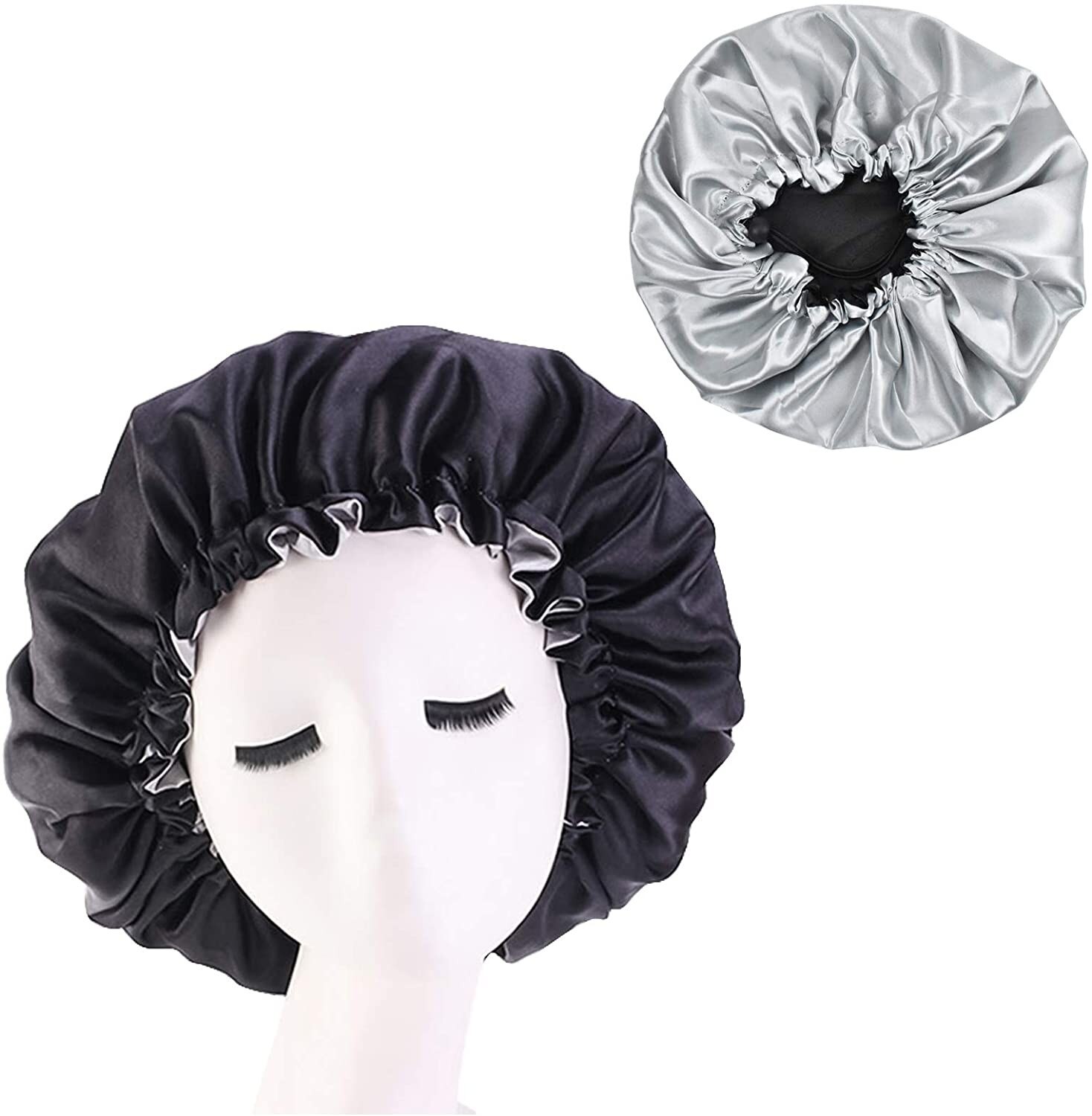 Extra Large Satin Lined Bonnet Women Big Size Beau... – Grandado