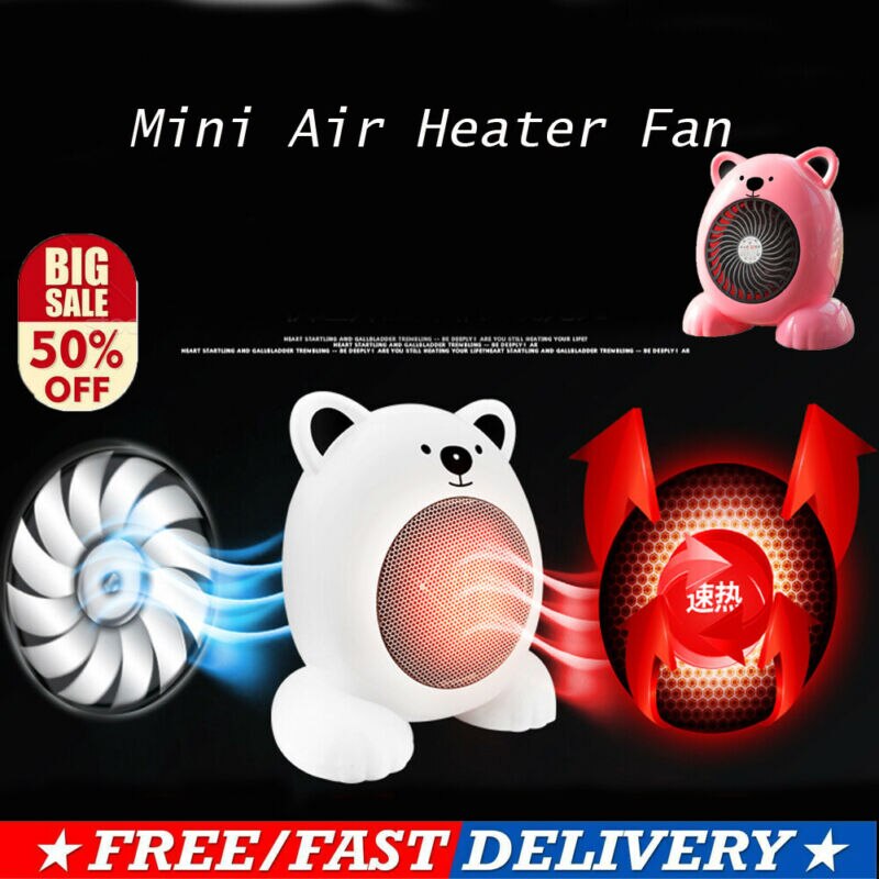 Cute Mini Electric Heater Air Radiator Warmer Fan ... – Grandado