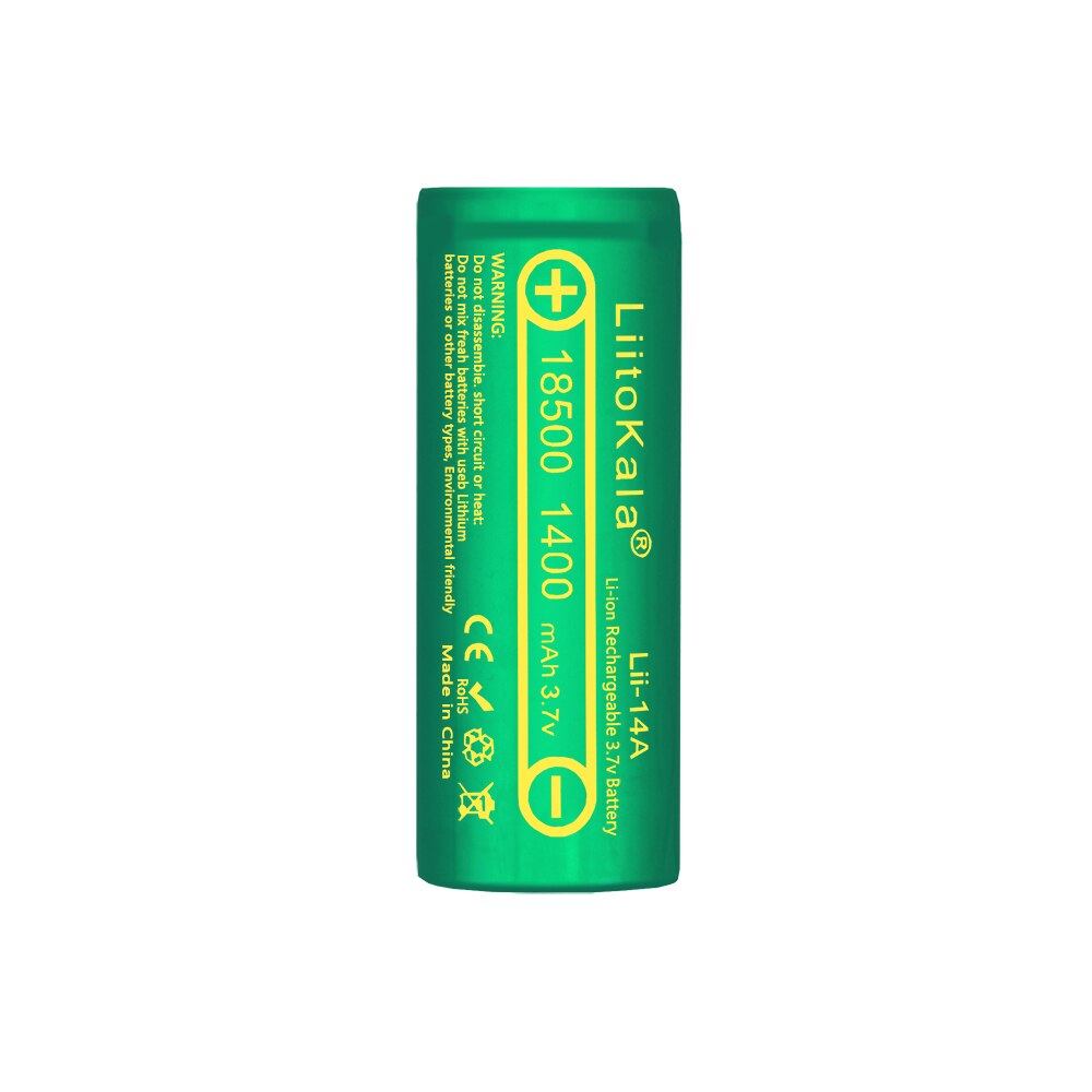 Liitokala Lii-14A 18500 1400 Mah 3.7V 18500 Batter... – Vicedeal