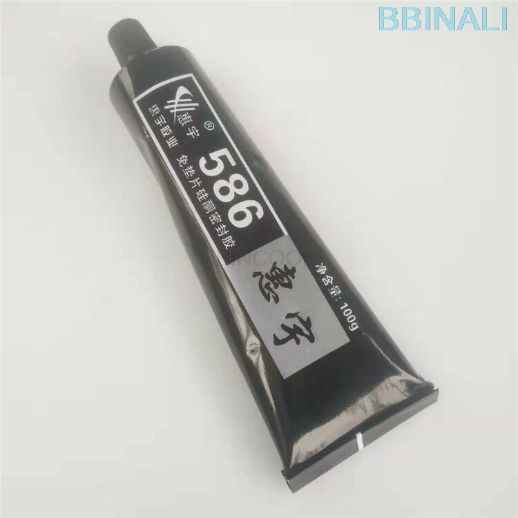 586 black sealant automobile motorcycle anti-three... – Vicedeal