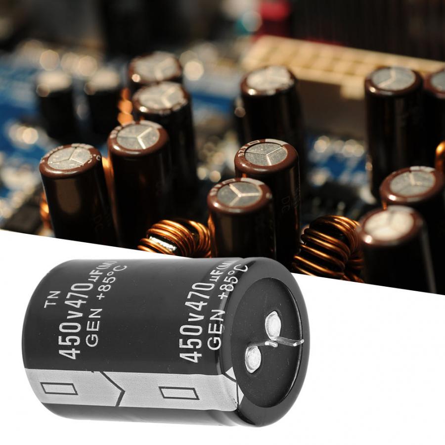 Aluminium condensator 4 stuks 450v aluminium elekt... – Vicedeal