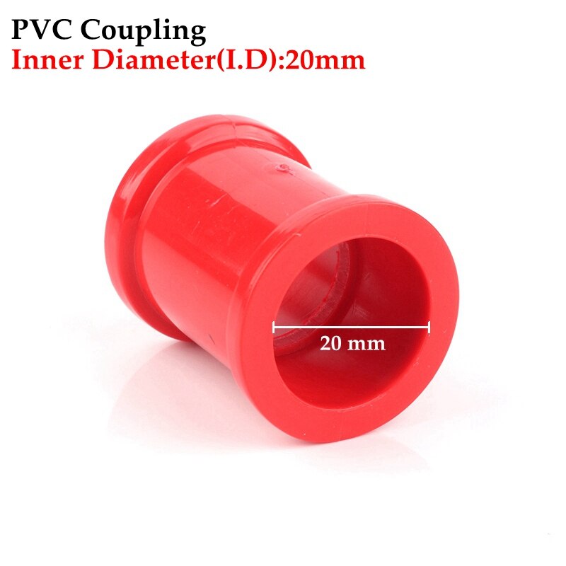 2pcs Red UPVC Pipe Connectors Tee Elbow Aquarium B... – Vicedeal