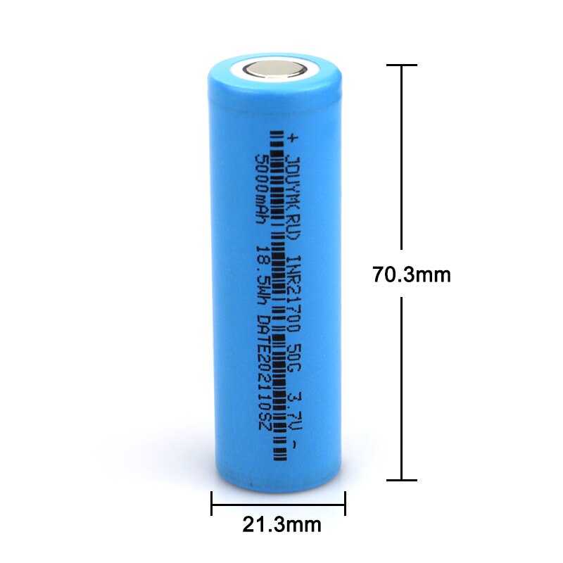JOUYM INR21700 50G 5000mAh 3.7V 10C High Discharge... – Grandado