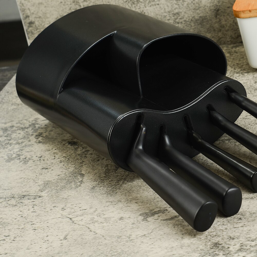 XYj Kitchen Tool Utensil Holder 5 Holes Knives Sto... – Grandado