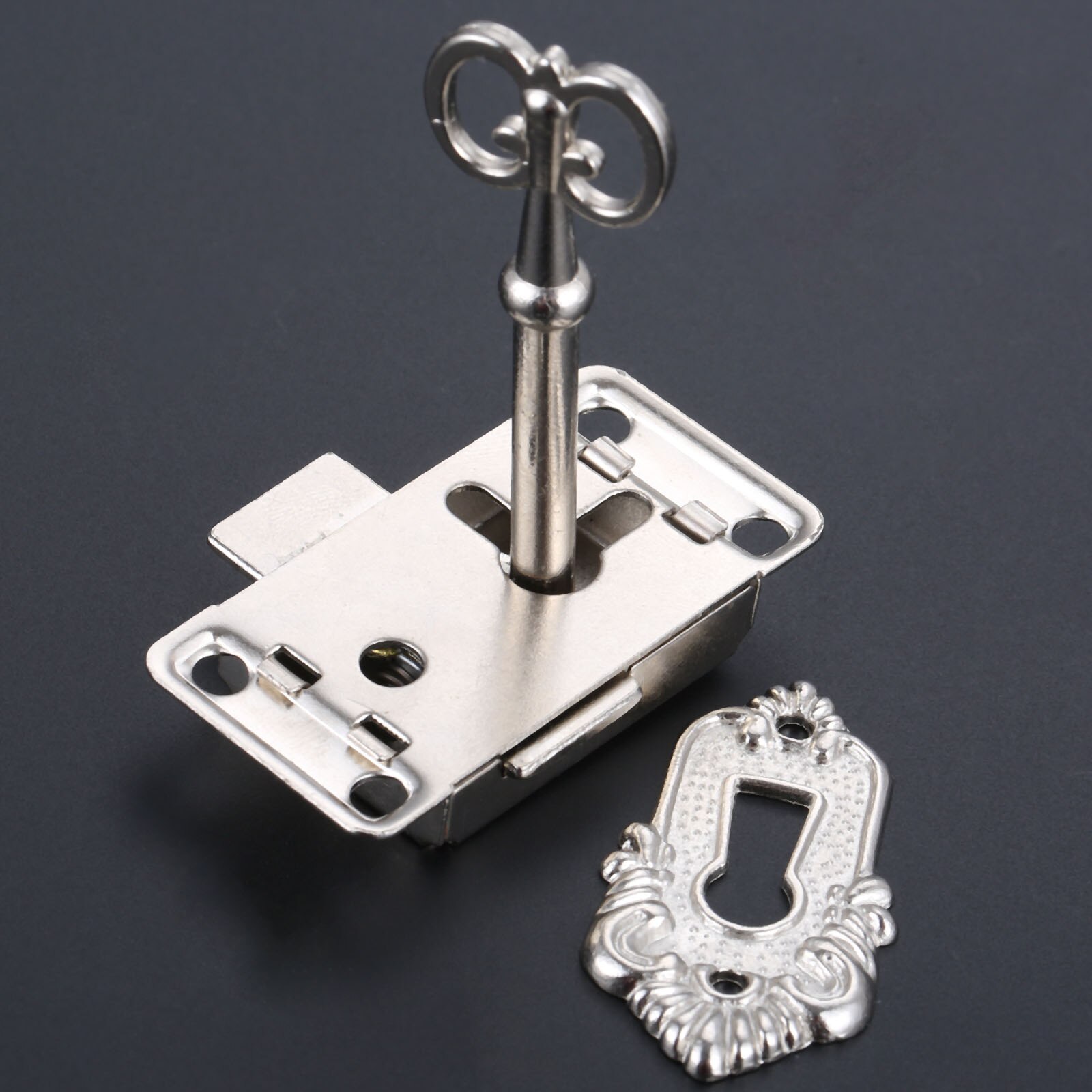 Antique Iron Door Lock Drawer Cabinet Jewelry Arch... – Grandado