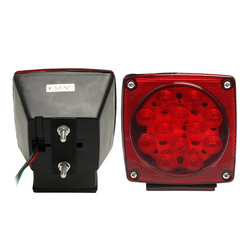 1Pc 12LED Trailer Under 80" Tail Brake Boat Stud M... – Vicedeal