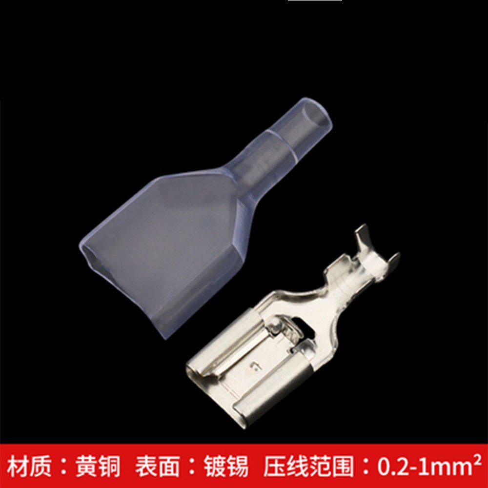 100pcs 7.8 with lock plug spring terminal + sheath... – Grandado