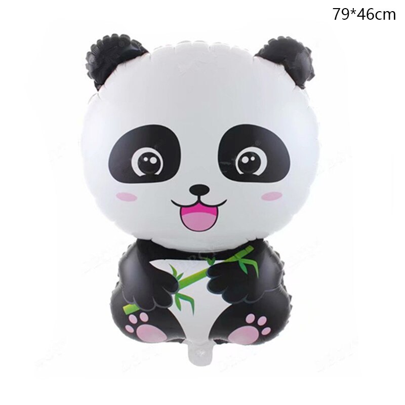 16Pc Panda Birthday Foil Balloons Birthday Party D... – Grandado