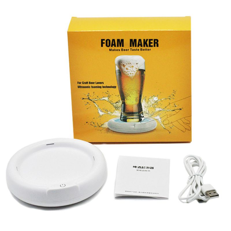 Electric Ultrasonic Beer Bubblers Beer Foaming Mac... – Grandado