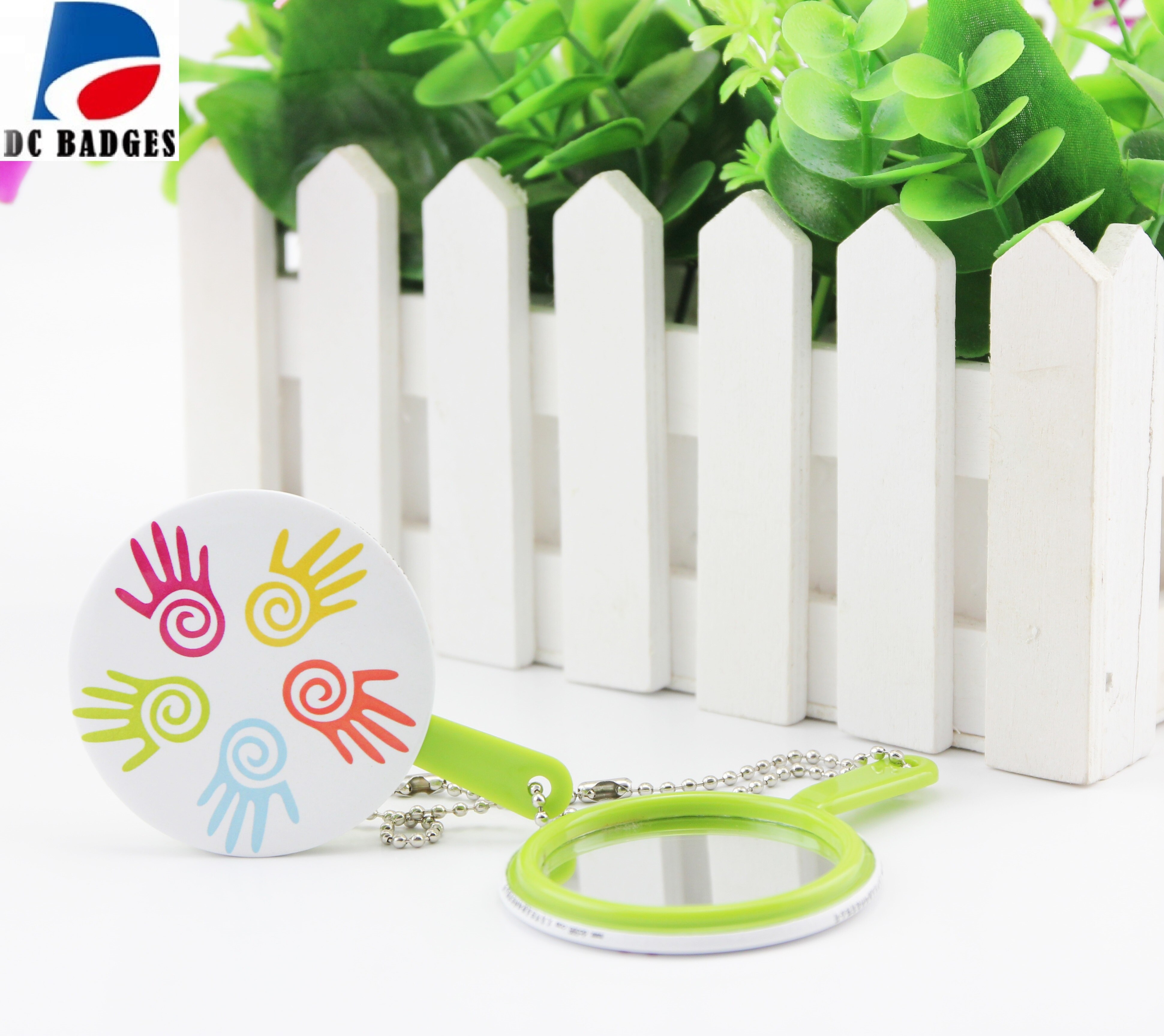 200 piece 58mm Handing mirror keychain button badg... – Grandado