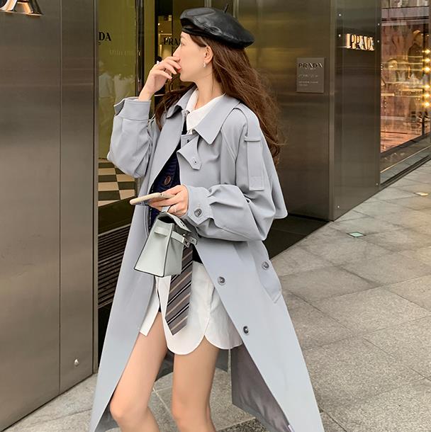 Fall /Autumn High Double breasted Long Trench coat... – Grandado