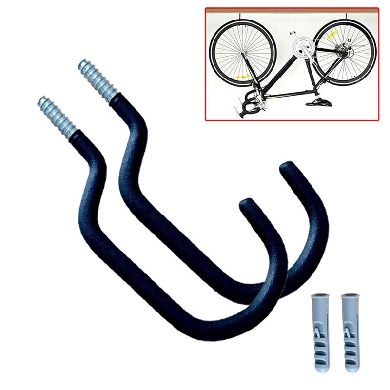 2 Pcs Fiets Muur Stand Houder Zware Fiets Hanger O... – Grandado